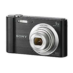 Sony Cyber-Shot DSC-W800 Digital Camera (Black)