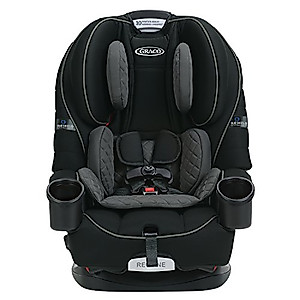 Graco 4Ever 4 in 1 Car Seat, Featuring TrueShield Side Impact Technology, Adjustable Harness System, Ideal for Newborns, Infants, Toddlers & Kids