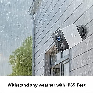 NGTeco Security Cameras Wireless Outdoor with Motion Detection,Spotlight,4MP Battery Powered Security Camera,2-Way Talk,Cloud/SD Storage,Color Night Vision,Waterproof,Compatible with Alexa C5300