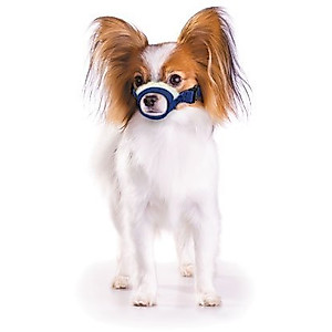 Zittop Cozy Quick Muzzle Four Flags X-Small, Blue