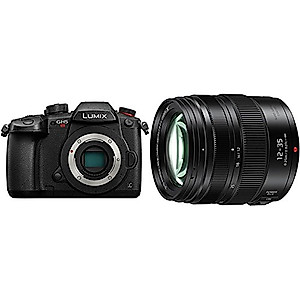 PANASONIC LUMIX GH5s Body C4K Mirrorless Camera & LUMIX G X VARIO II PROFESSIONAL LENS, 12-35MM