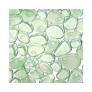 iDesign Pebblz Non-Slip Suction Bath Mat for Shower, Bathtub - Green 26" x 13.5"