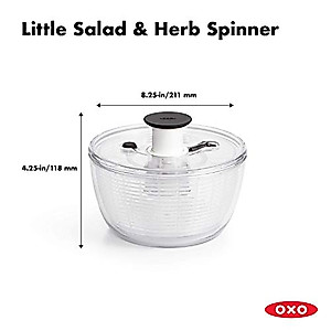 OXO Good Grips Little Salad & Herb Spinner Small