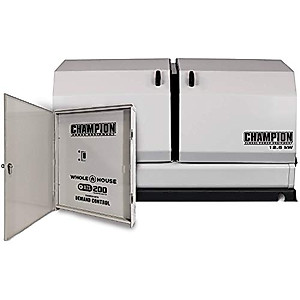Champion Power Equipment 12.5Kw 200 Amp Duel Fuel Standby Generator with Automatic Transfer Switch