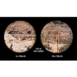 Monstrum G3 3-18x50 FFP Rifle Scope | Monstrum Extended Length Offset Scope Mount | 30 MOA | Bundle