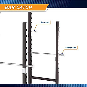 Marcy Home Gym Cage System Workout Station for Weightlifting, Bodybuilding and Strength Training MWM-7041