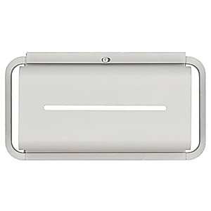 Zone Denmark Rim Shower Caddy - Effortless Organization and Elegance The Ultimate Solution for Stylish Bathroom Storage and Convenience - Featuring Sleek Design, Durable Construction- (White)