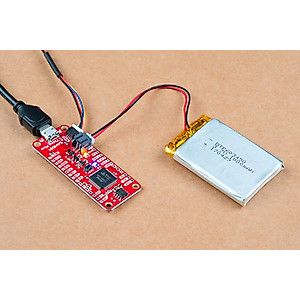 SparkFun Thing Plus - SAMD51 Development Board Powerful microcontroller with Qwiic connect system and integrated regulated LiPo charger No Soldering required