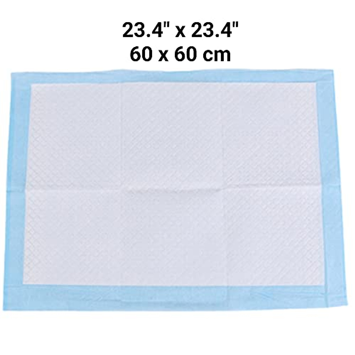 Mr. Peanut's Premium Ultra Absorbent Gel Pee Pads 23"X23", 6 Layers of Protection (40 Count)