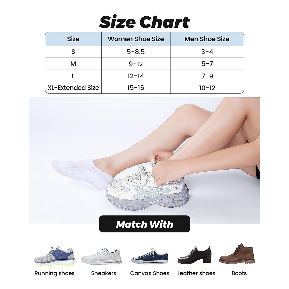 IDEGG Women and Men No Show Socks Low Cut Anti-slid Athletic Running Novelty Casual Invisible Liner Socks