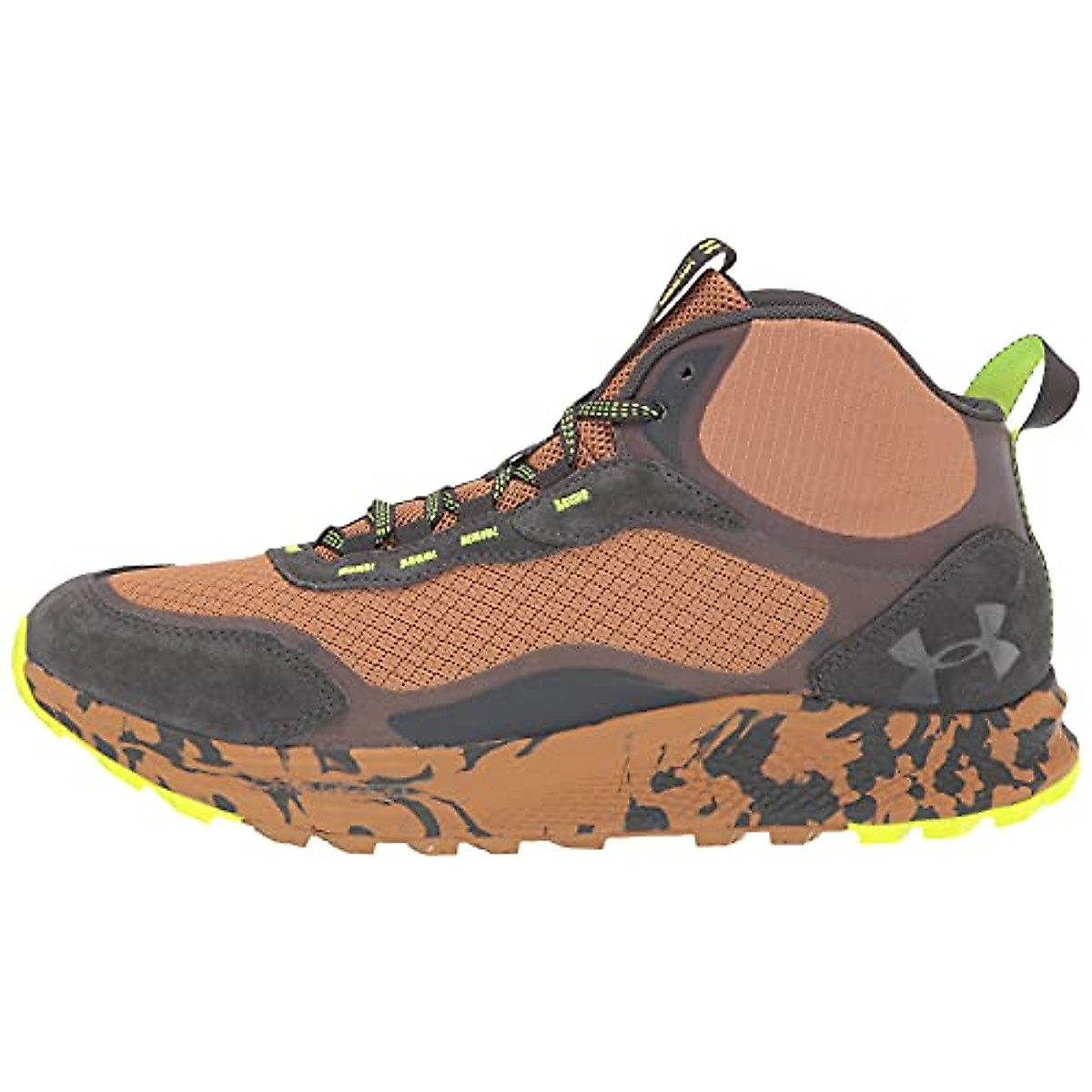 Under Armour Men's Charged Bandit Trek 2 PRT Hiking Boot, Antique Ochre (200)/Walnut Brown, 10.5