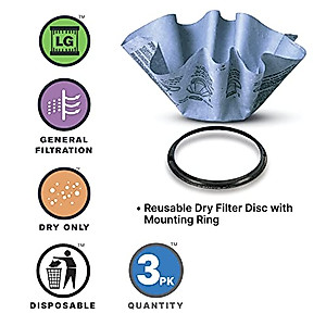 Shop-Vac 9030433 Cartridge Filter, Shop Vacs with Large Filter Cages, General Household Filtration, (1-Pack)