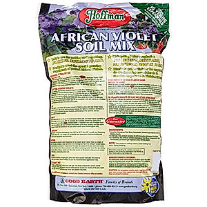 Hoffman 10301 Organic African Violet Soil Mix, 4 Quarts