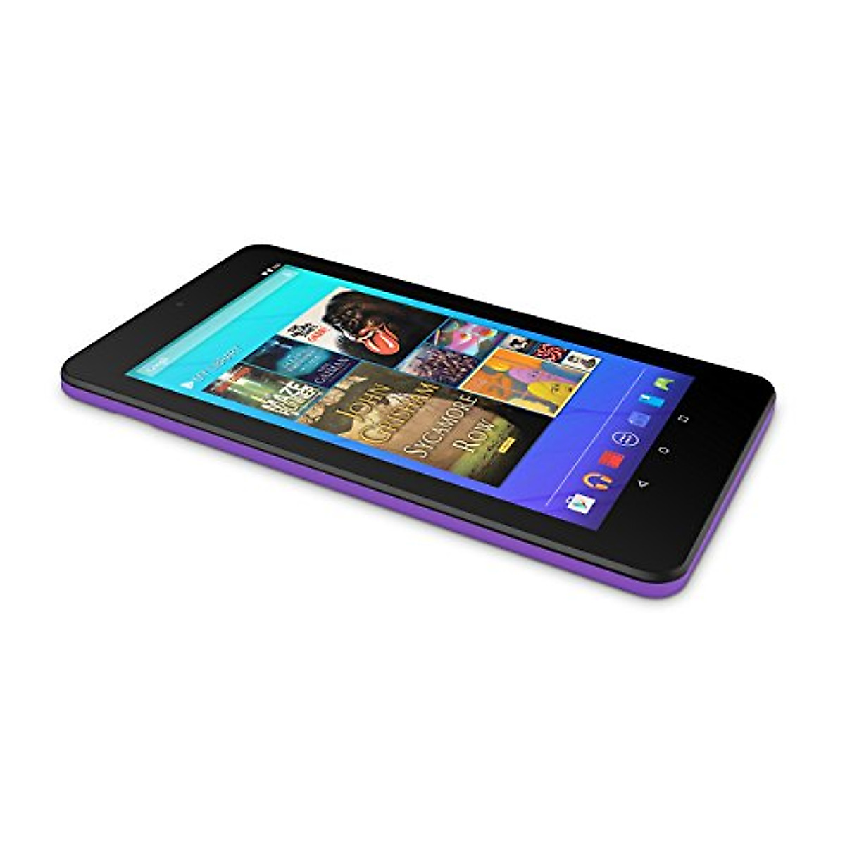 Ematic 7-Inch HD Quad-Core Tablet with Androir 5.0, Lollipop - Purple (EGQ367BDPR)