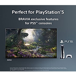 Sony 65 Inch 4K Ultra HD TV A95K Series: BRAVIA XR OLED Smart Google TV with Dolby Vision HDR and Exclusive Features for The Playstation® 5 XR65A95K- 2022 Model (Renewed)