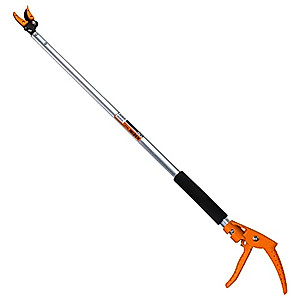 KSEIBI 143010 Long Reach Cut and Hold Bypass Pruner Max Cutting 1/2 inch (3.5 ft - 1.0 m)