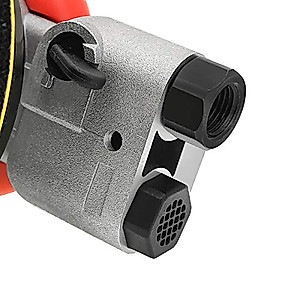 Valianto 5'' Air Random Orbital Palm Sander, Dual Action Professional Pneumatic Sander with Speed Regulation