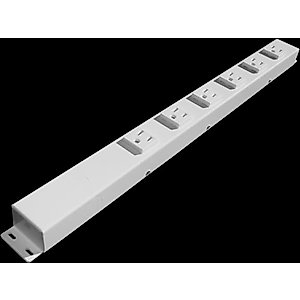 20” 6-Outlet Hardwired Power Strip