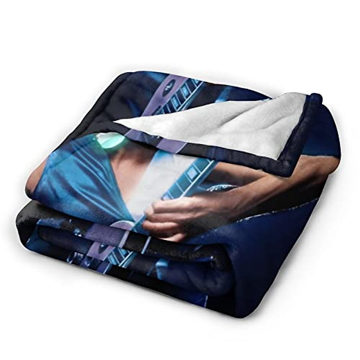 Mick Ronson Throw Blanket Super Soft Flannel Fleece Blankets for Home Bed Sofa 60"x50"