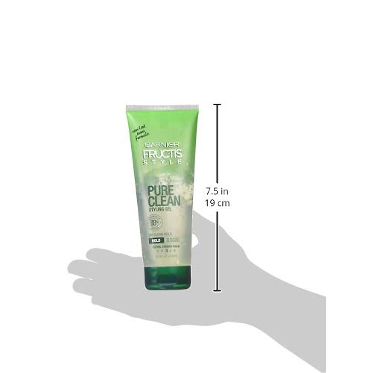 Garnier Fructis Style Pure Clean Styling Gel 6.80 oz ( Pack of 6)