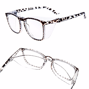 JOO'RTI Safety Glasses Goggles Anti Fog Proof Eye Protective Eyewear Protection Nurse Medical Spoggles Uv Lab Ppe Glases Googles Z87 Side Shield Surgical Prescription Snoggles Fashion