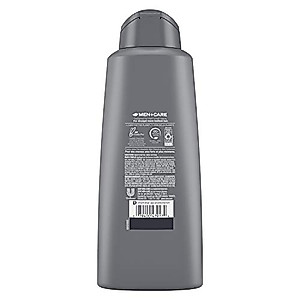 DOVE MEN + CARE 2 in 1 Shampoo Conditioner Eucalyptus + Birch 3 Count For Healthy-Looking Hair Naturally Derived Plant Based Cleansers 20.4 oz
