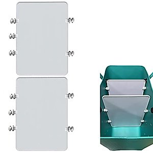 Donaiwads 2 Set Divider Tray Compatible for Bogg Bag Beach Bag Accessories Beach Bag Divider Compatible with X Large Tote Beach Bag (White)