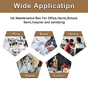 Remanufactured T6715 T6716 Ink Maintenance Box Compatible with Workforce Pro WF-4720 WF-4730 WF-4740 WF-3820 WF-4820 WF-4830 ET-8700 WF-4734 WF-C5790 WF-M5799 WF-C5710 EC-4020 Printer