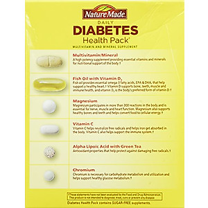 Nature Made Diabetes Health Pack, 30-Count