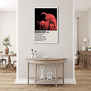 Aorozhi Band Potser Girl Poster French Exit Album Cover Canvas Art Wall Pictures for Modern Office Decor Prints 12" x 18" Unframed