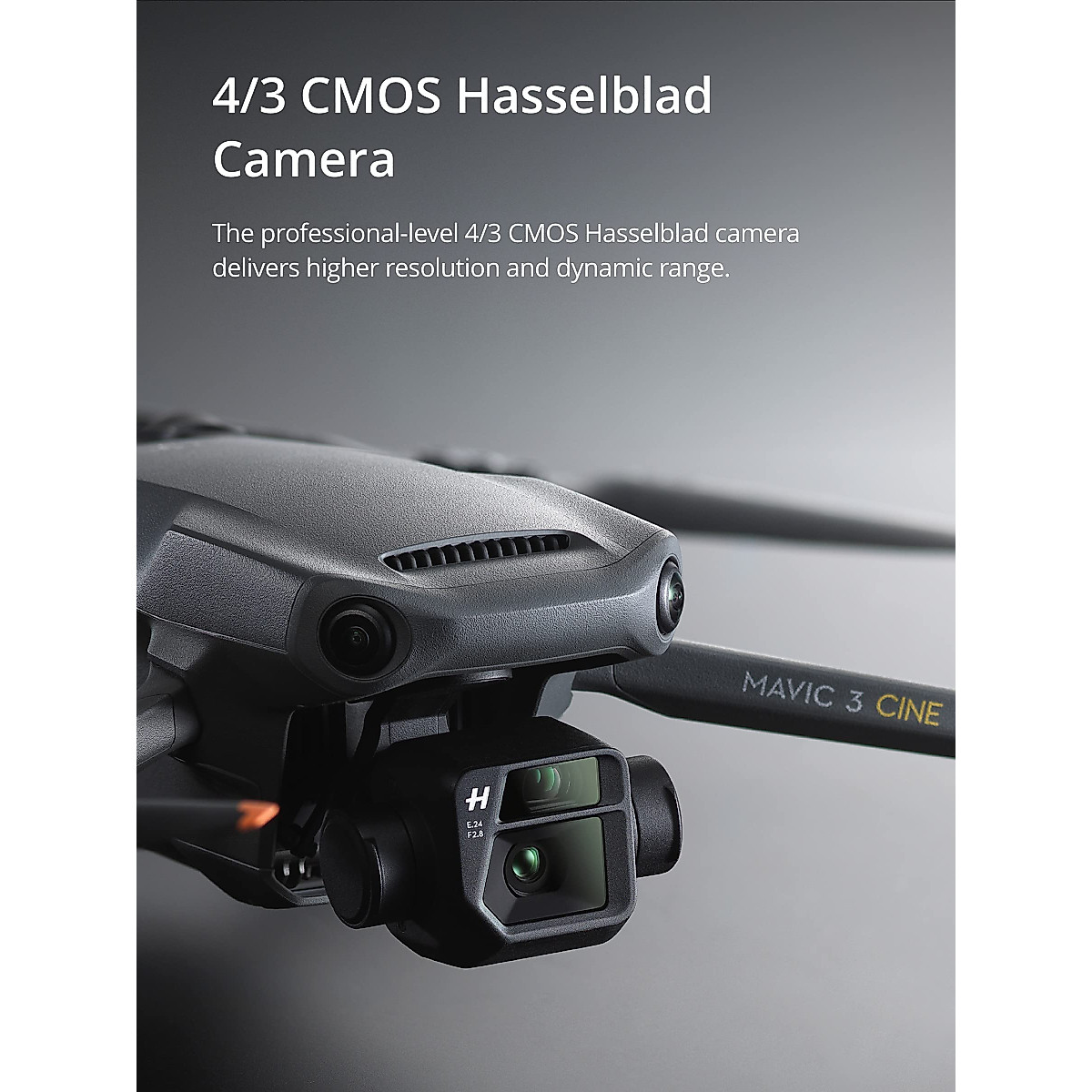 DJI - Mavic 3 Cine Premium Combo Quadcopter with RC Pro (Renewed)