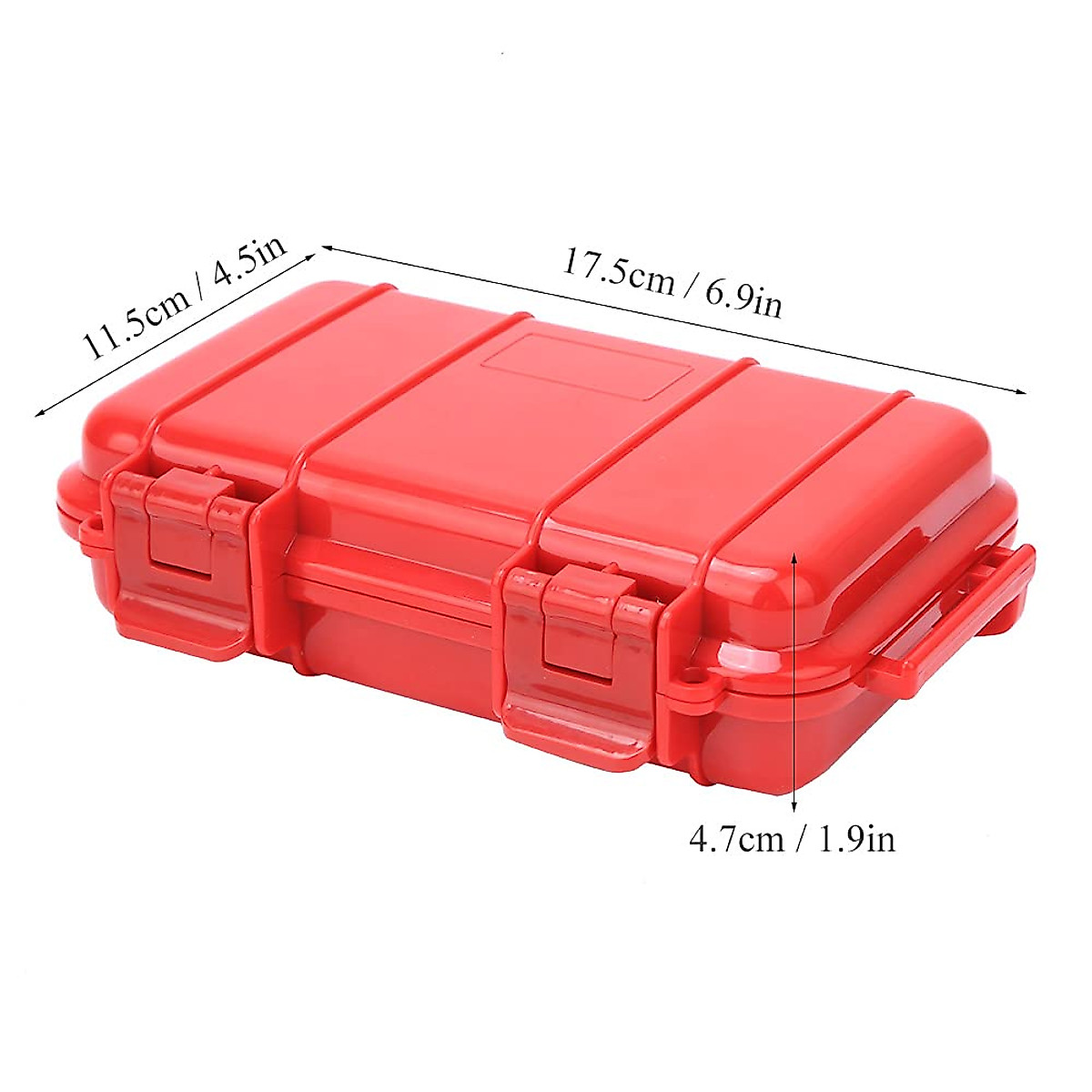 Uxsiya Outdoor Sealing Box,Outdoor EDC Water Proof Pressure Proof Shock Proof Storage Box Survival Equipment Home Outdoor Storage Case