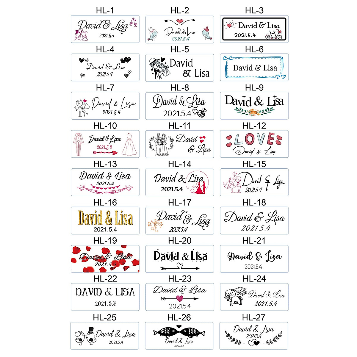 xingfa, Personalized Name Stickers,Personalized Wedding Stickers for Envelopes,Custom Address Stickers,Custom Cosmetic Tube Sticker,Lip Gloss DIY Sticker,Bubble Labels Wedding (1.5CMx1.5CM)