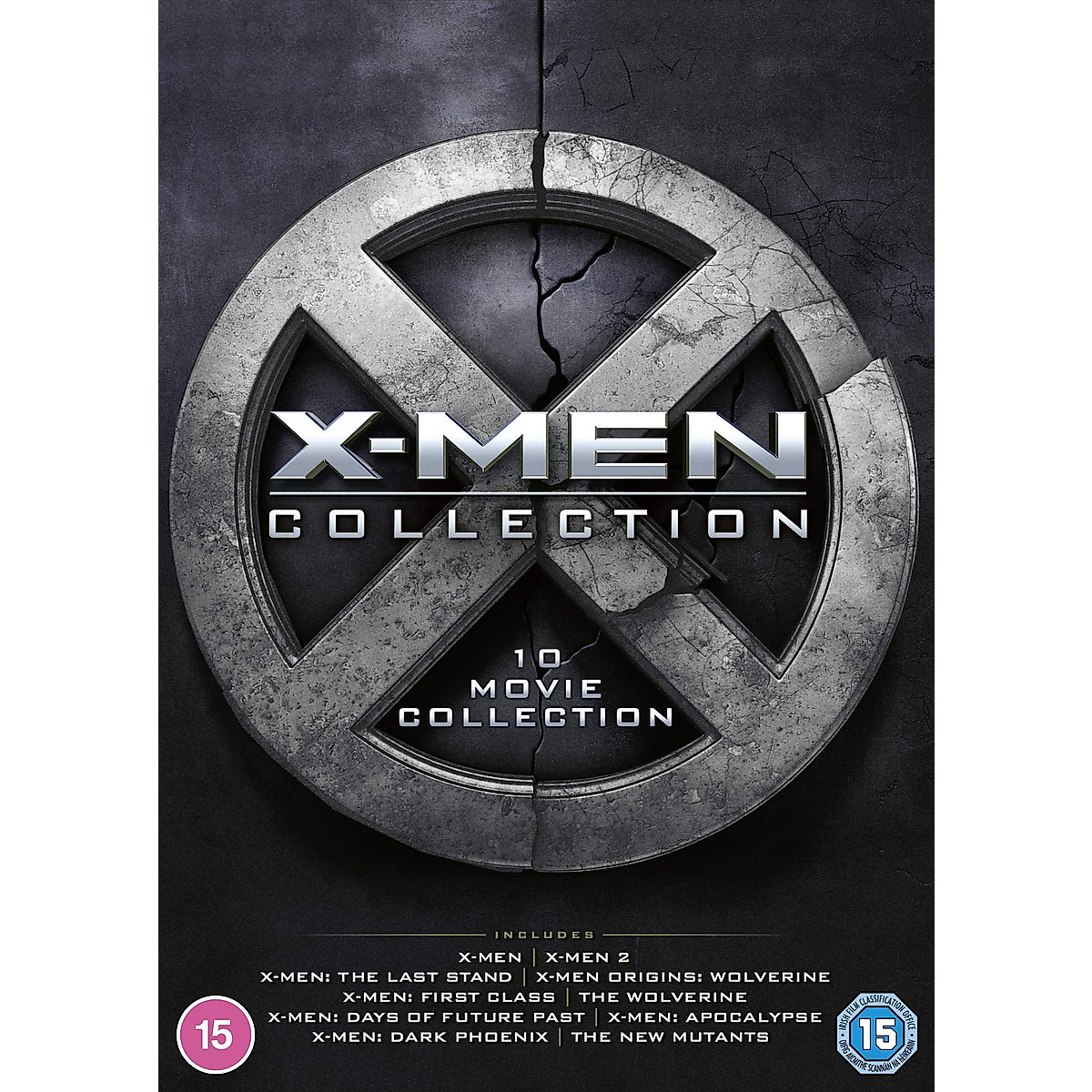 Marvel Studio's X-Men 1-10 Movie Collection [DVD] [2021]