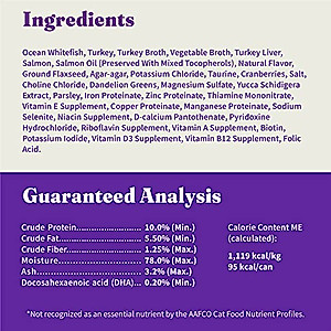 Halo Kitten Grain Free Wet Cat Food Pate, Whitefish Recipe, Healthy Cat Food with Real, Whole Whitefish, 3oz Can (Pack of 12)(Packaging May Vary)