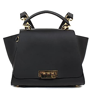 ZAC Zac Posen womens Eartha Iconic Backpack Convertible Top Handle Bag, Black, One Size US