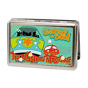 Buckle-Down mens Buckle-down Business Card Holder - Scooby Doo Wallet, Scooby Doo11, 4.0 x 2.9 US