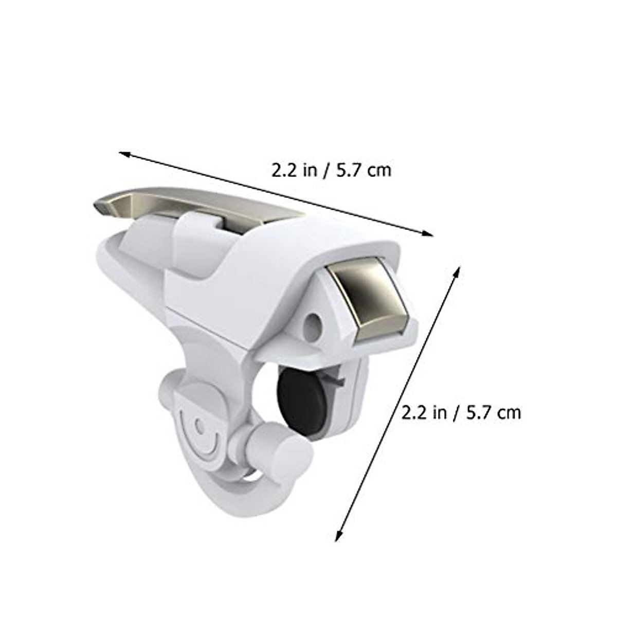 Hand Grips 1 Pair Mobile Game Trigger Phone Game Shooting Handle Button Controller Call Phone Accessories for Women Men Ar Accessories
