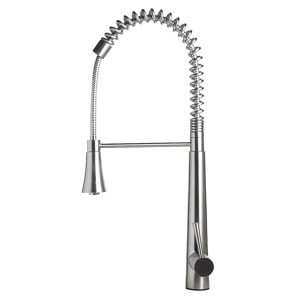 ALFI Brand AB2039S Solid Stainless Steel Commercial Spring Kitchen Faucet