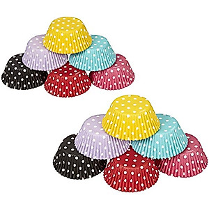 Wilton 300 Count Polka Dots Standard Baking Cups