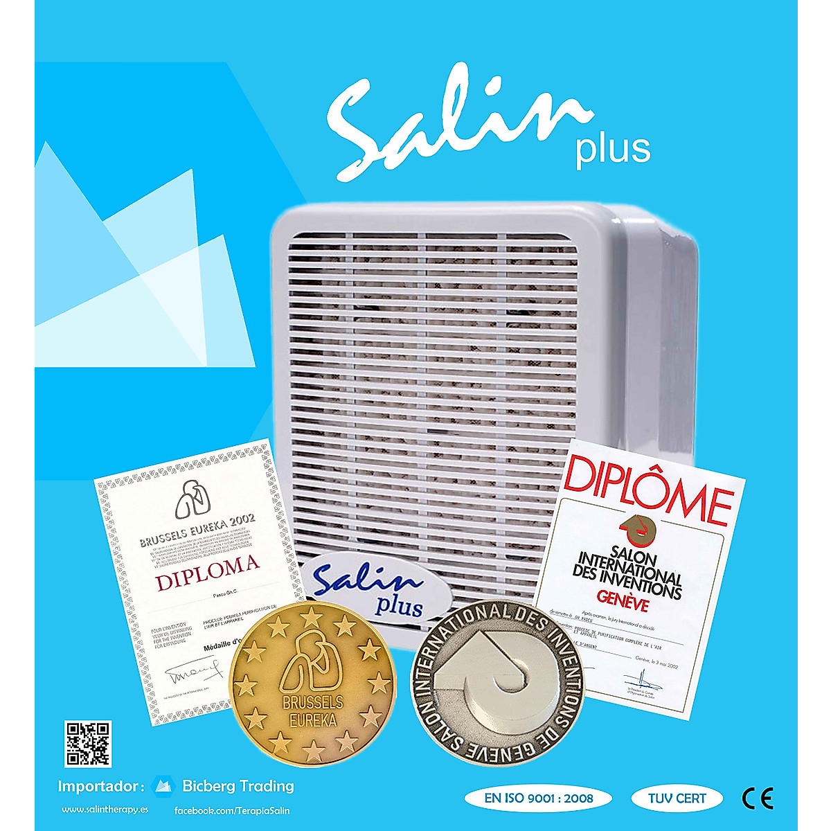 Salin Plus Salt Therapy Air Purifier