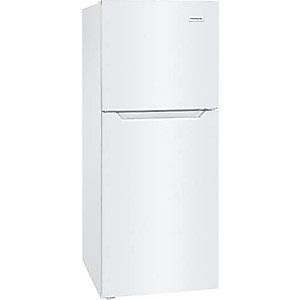 Frigidaire 10.1 Cu. Ft. Compact ADA Top Freezer Refrigerator in White with Electronic Control Panel, Reversible Door Swing, ENERGY STAR