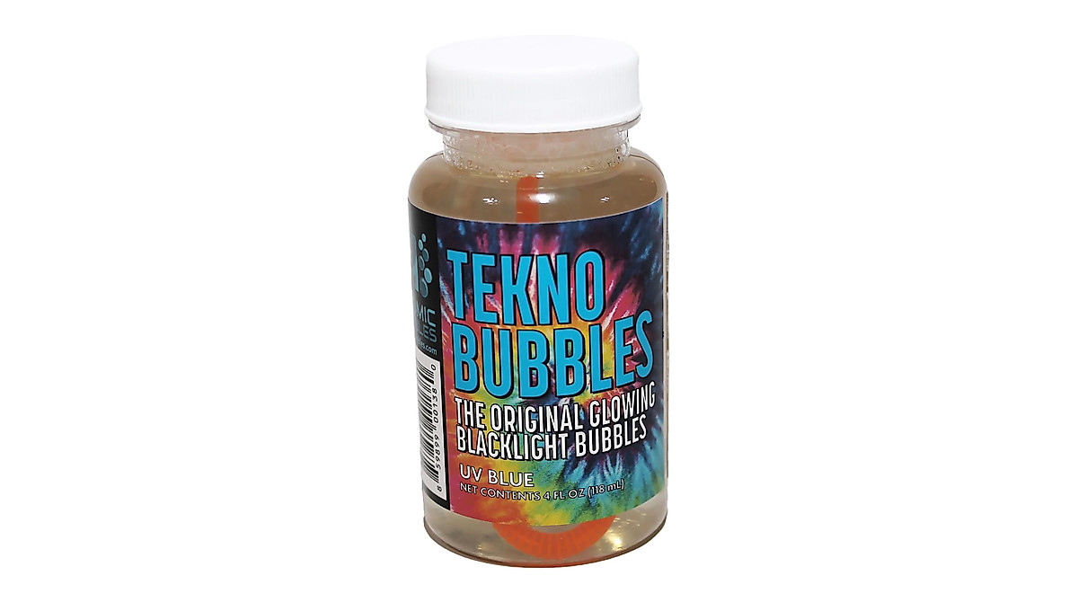 Glow with Atomic Bubbles - UV Party Fun 6 Pack