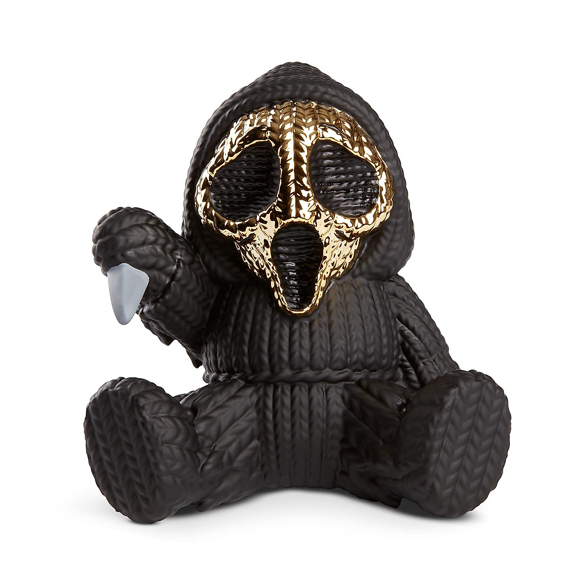 Handmade by Robots Ghost Face Chrome Gold Vinyl Figure