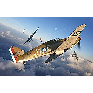 Airfix Hawker Hurricane MK I 1:72 WWII Military Aviation Plastic Model Kit A01010A