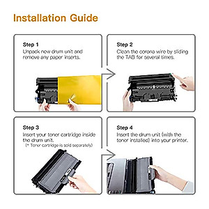 E-Z Ink (TM) Compatible Drum Unit Replacement for Brother DR360 DR 360 to use with DCP-7040 DCP-7030 MFC-7840W MFC-7340 MFC-7440N HL-2140 HL-2170W HL-2150N (1 Drum Unit)