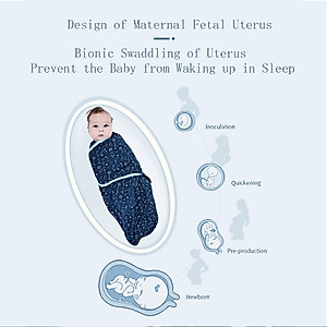 insular Swaddle Blanket, Baby Swaddle Wrap for Newborn and Infant, Adjustable Swaddle Set for Boy and Girl, Soft Cotton Sleep Sack 3 Pack Small(0-3 Month), Space