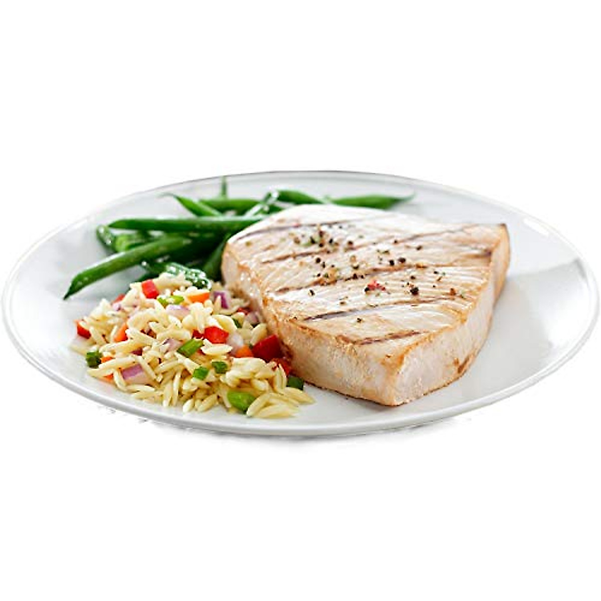 Nordic Ware Polypropylene Plates Microwave Serveware, 10", White