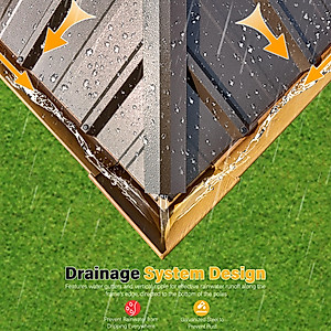 Hardtop Gazebo 12' x 14' W/Steel Double Roof, Anti-Rust Coating Aluminum Frame Permanent Outdoor Waterproof Pavilion w/Curtains & Netting, Hard Top Gazebo for Patio Backyard Garden Lawn Deck Parties