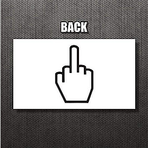 Funny Bad Parking Business Cards - Thank You For Parking So Close, You Suck At Parking Notes Cards Fake Ticket for A Gag Gift Or Prank, 3.5 x 2 Inch